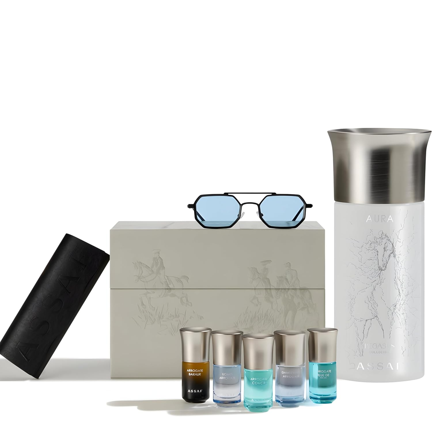 Assaf Aura Pegasus Set Summer Perfume for Men (Luxury Gift Set) – Sam's ...